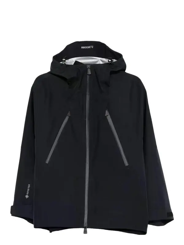 Moncler Hooded Zip Jacket - Black