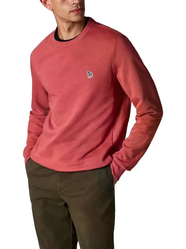 Paul Smith Zebra Appliqué Sweatshirt - Pink