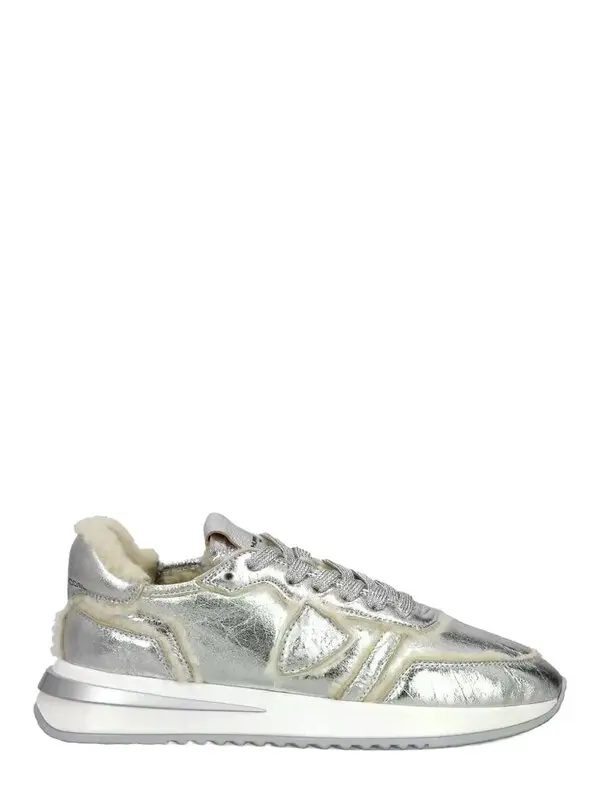 Philippe Model Tropez 2.1 Panelled Sneakers - Silver