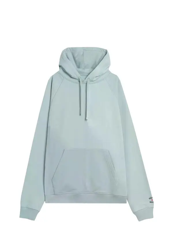 Barbour X Noah Drawstring Hoodie - Blue