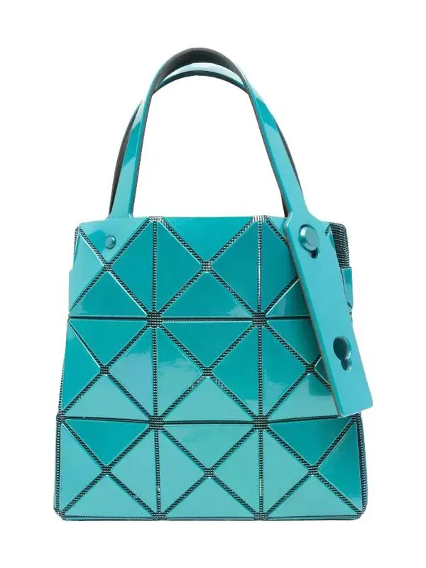 Issey Miyake Mini Carat Geometric-paneled Tote - Blue