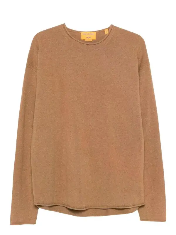 Guest In Residence Round-neck Cashmere Sweater - Neutrals