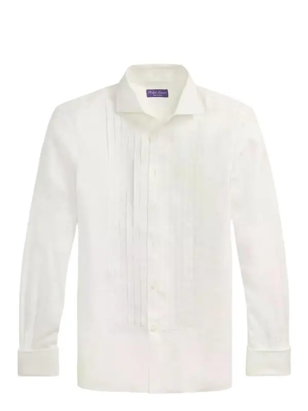 Ralph Lauren Purple Label X Neiman Marcus French-cuff Shirt - White