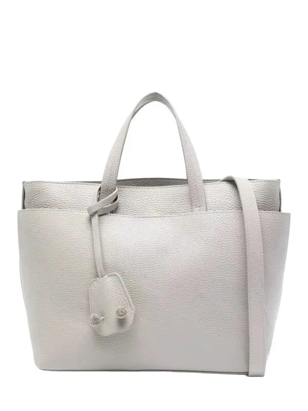 Fabiana Filippi Pebble-grain Tote Bag - Grey