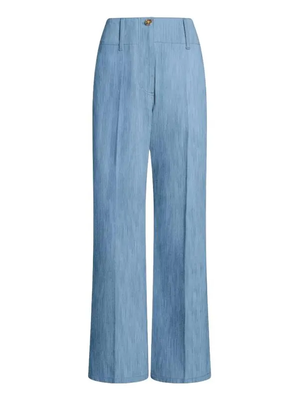 Patou Wide-leg Trousers - Blue