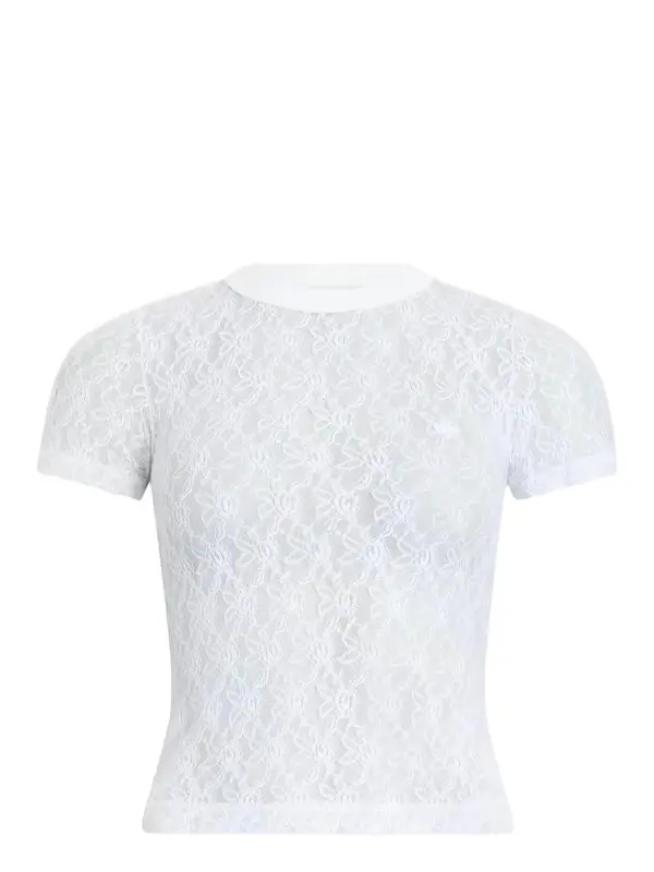 PATOU Lace T-shirt - White