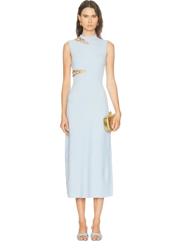 Cult Gaia Niki Dress In Baby Blue - Coastal