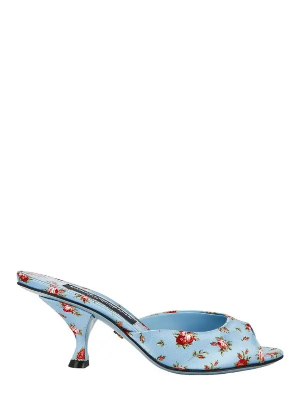 Dolce & Gabbana Mid Heel Sandal - Roseline Celestine