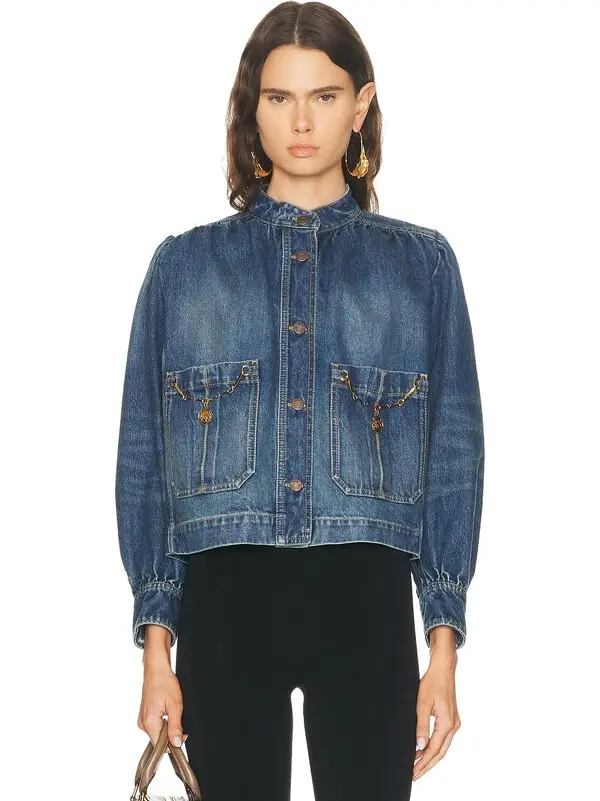 Chloé Denim Jacket - Faded Indigo