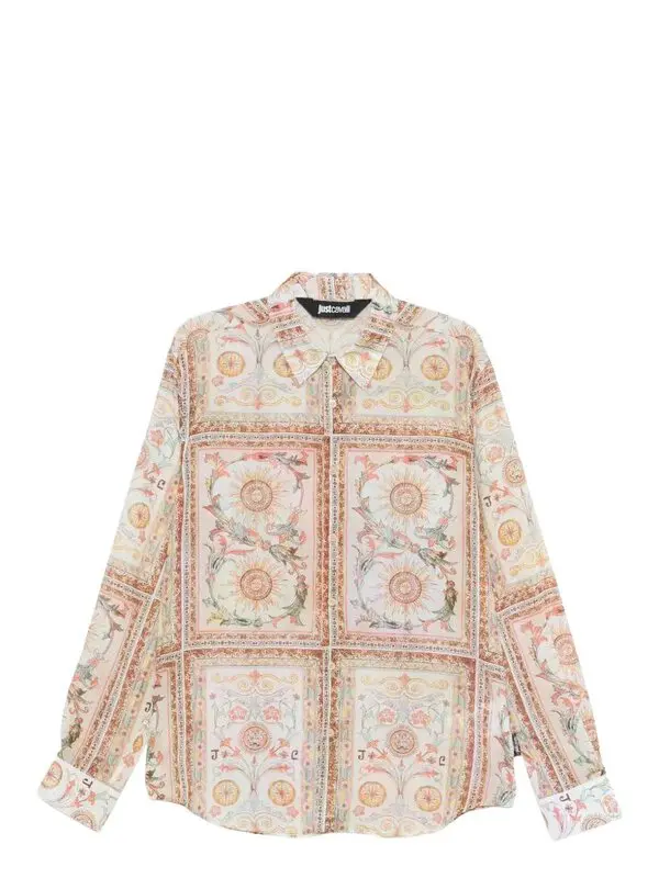 Just Cavalli Printed Shirt - Neutrals