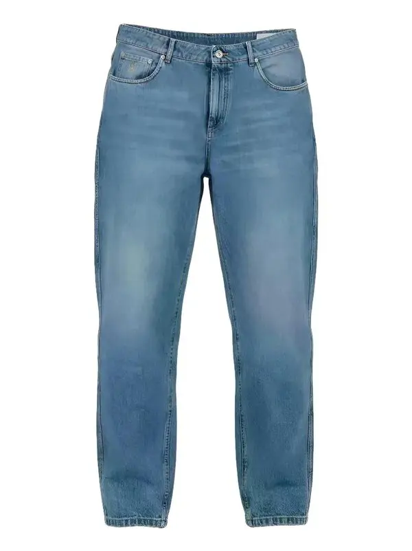Brunello Cucinelli Buttoned Jeans - Blue