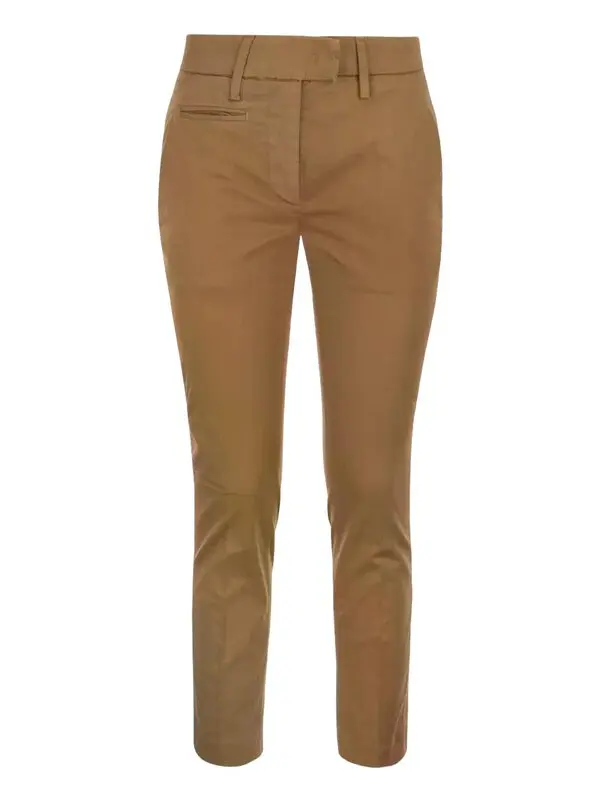 DONDUP Belt-loop Pocket Trousers - Brown