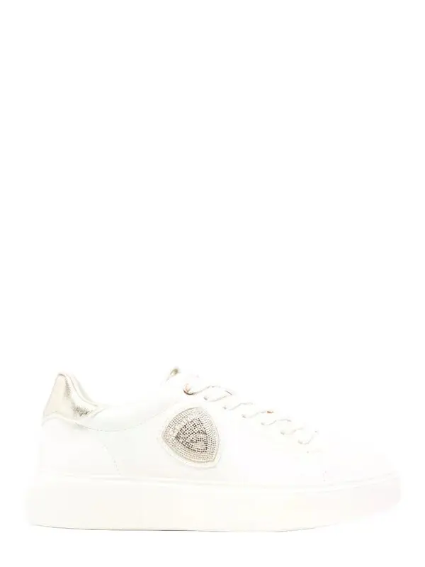 BLAUER. Venus Pelle Sneakers - White