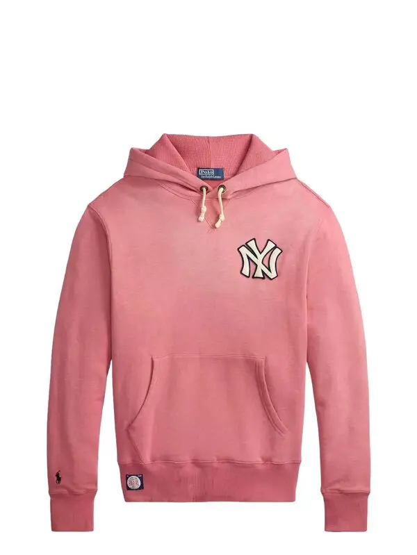 Polo Ralph Lauren Logo-embroidered Hoodie - Pink