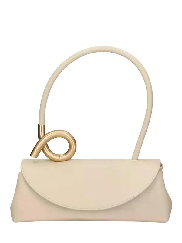 Cult Gaia Azariah Sculptural-handle Shoulder Bag - Neutrals