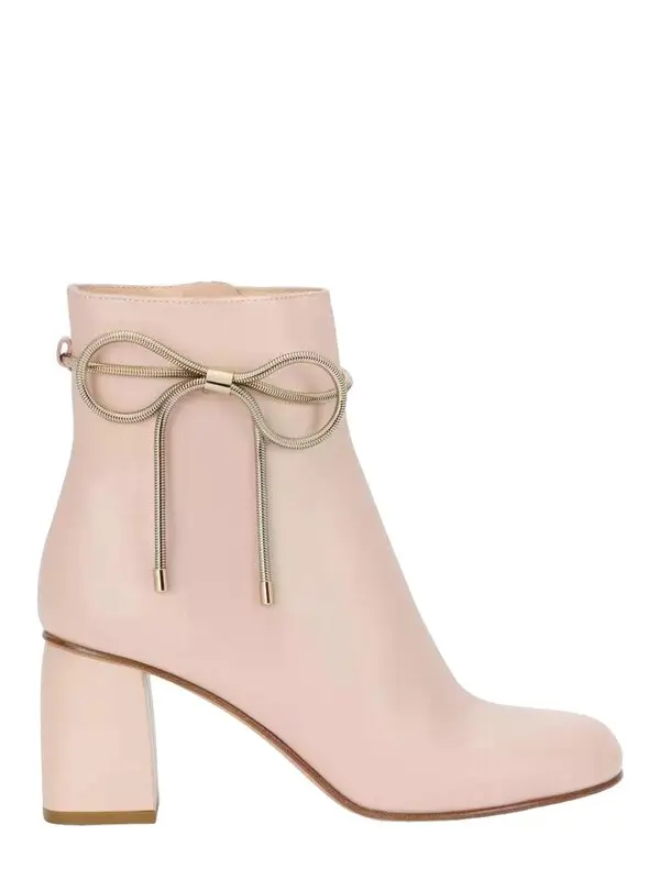Red Valentino Bow Detailing Boots - Pink