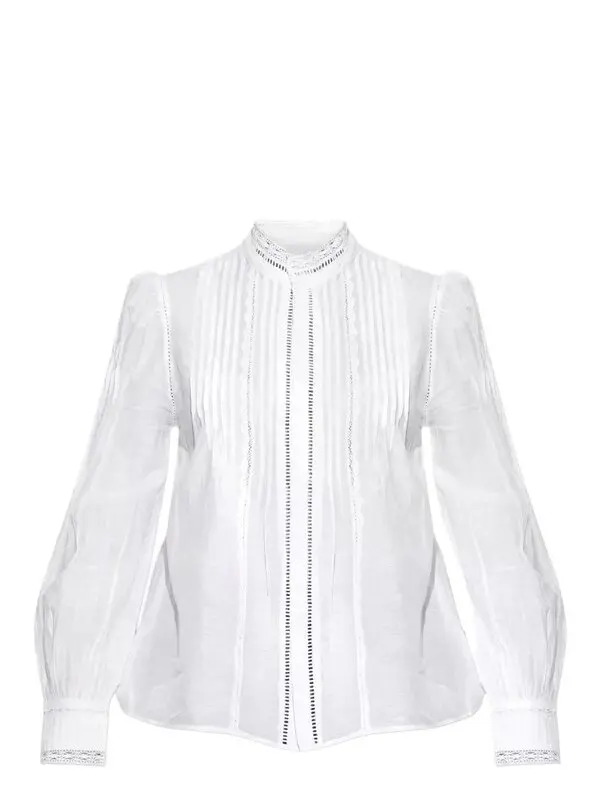 Zadig&Voltaire Lace-paneled Blouse - White