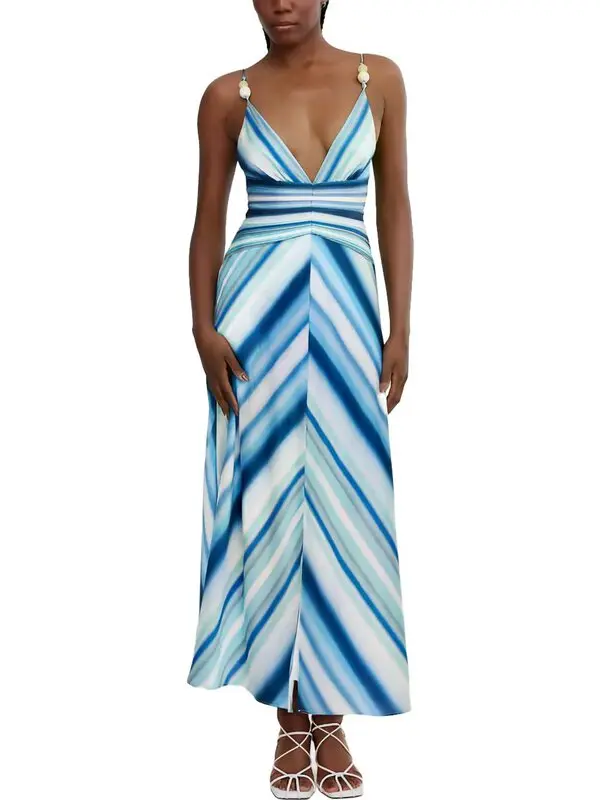 Significant Other Harriet Maxi Dress - Blue