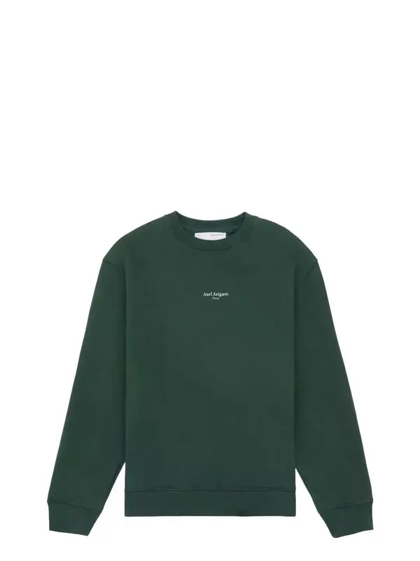 Axel Arigato Focus Crew-neck Sweatshirt - Green