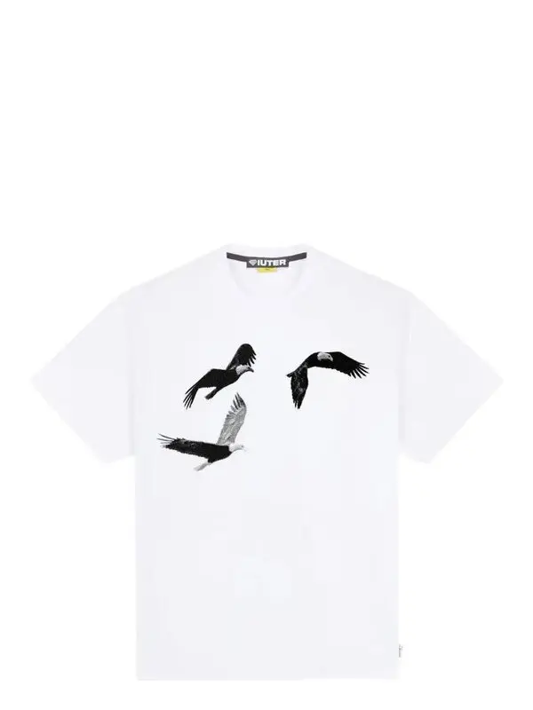 IUTER Freedom Eagle-print T-shirt - White