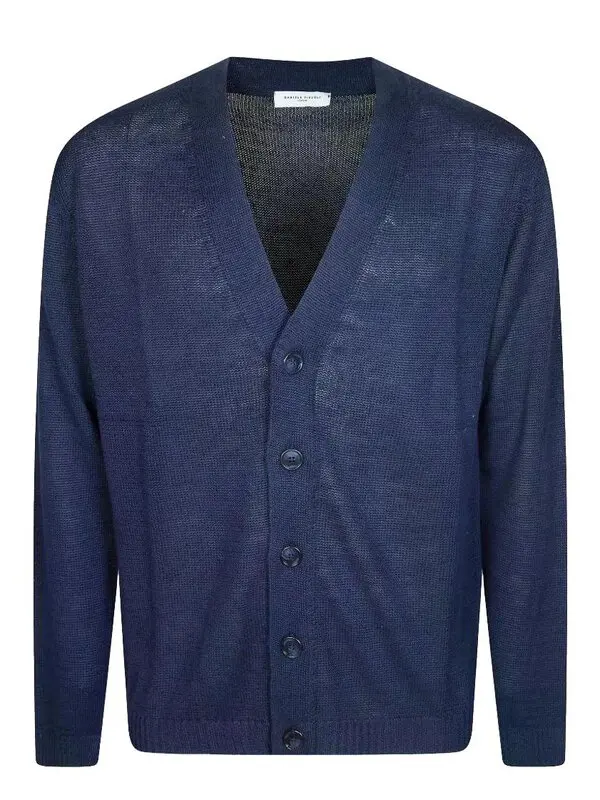 DANIELE FIESOLI Fine-knit Cardigan - Blue