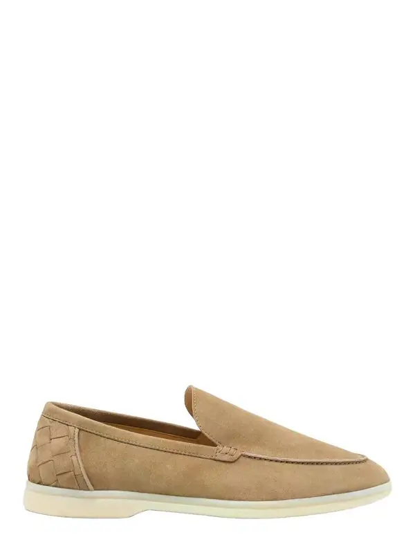 SCAROSSO Ludovico Suede Loafers - Neutrals
