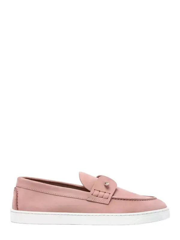 SCAROSSO Coline Metal-detail Loafers - Pink
