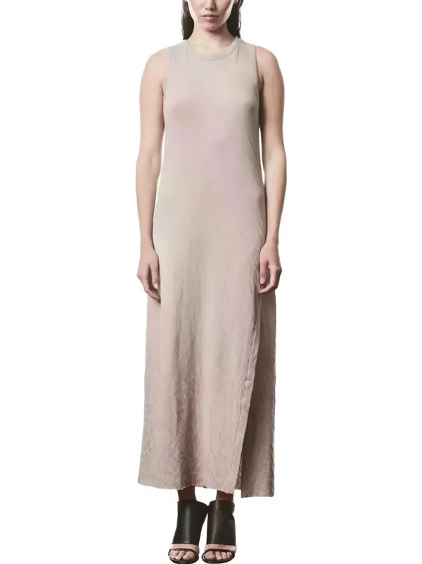 THOM KROM Side-slit Textured Midi Dress - Neutrals
