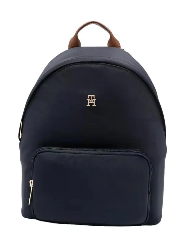Tommy Hilfiger Dome Logo Plaque Backpack - Blue