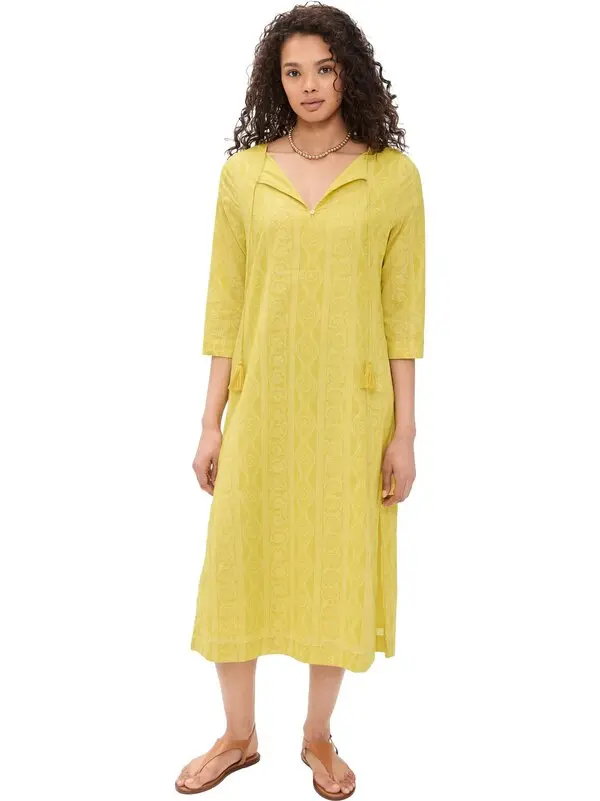 MAREA Midi Length Tunic - Citronelle Grace Print