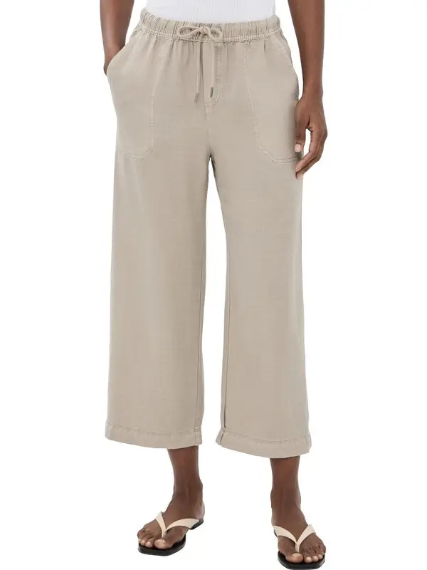Splendid Angie Crop Trousers - Fawn