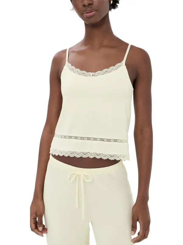 Z Supply Gigi Crochet Camisole - Pineapple