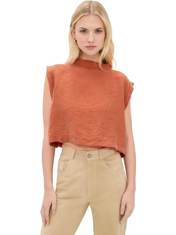 Rachel Comey Bacchus Top - Terracotta
