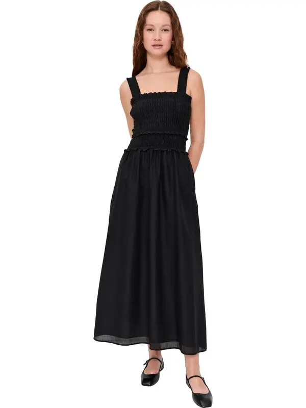 Hill House Home Azalea Maxi Nap Dress - Black
