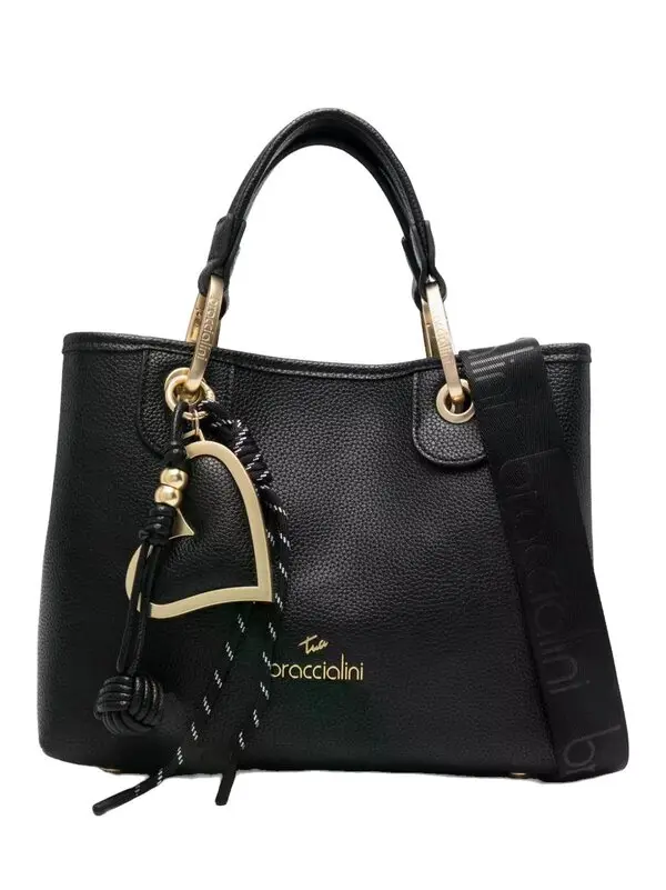 BRACCIALINI Heart-charm Tote Bag - Black