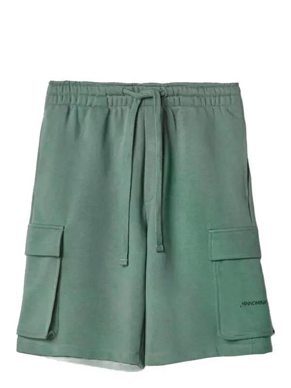HINNOMINATE Cargo-pocket Bermuda Shorts - Green