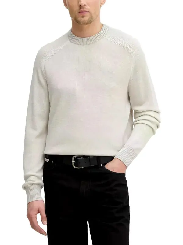 BOSS Raglan-sleeve Sweater - Neutrals