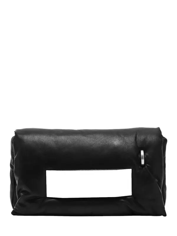 Rick Owens Pillow Griffin Padded Leather Cross-body Bag - Black