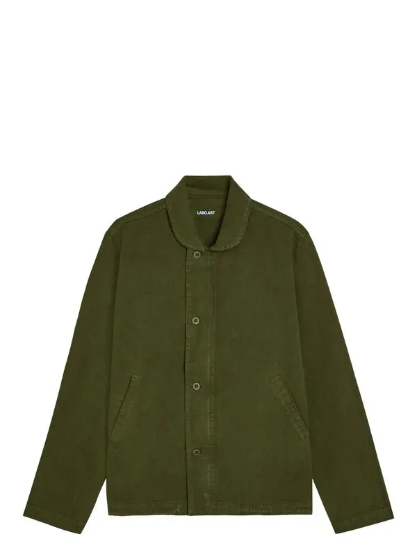 Labo.art Cotton Overshirt - Olive