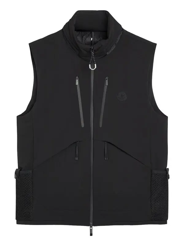 Moncler Aludra Padded Ripstop Shell Gilet - Black