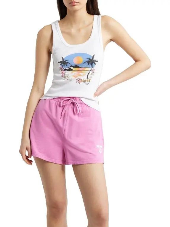 Rip Curl Hotel Malibu Graphic Tank - Optical White