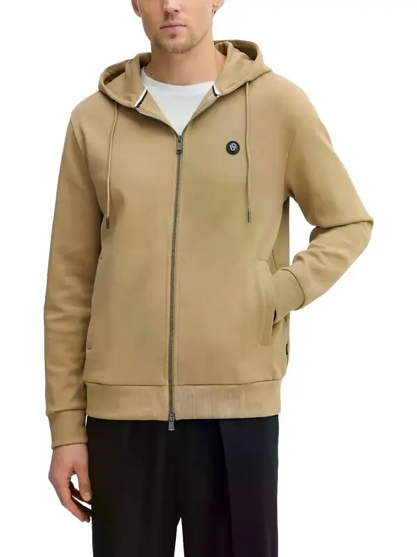 BOSS Zip-up Hoodie - Neutrals