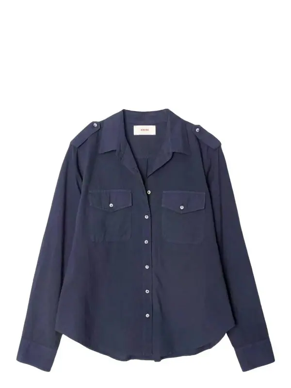 Xirena Flap-pocket Buttoned Shirt - Blue