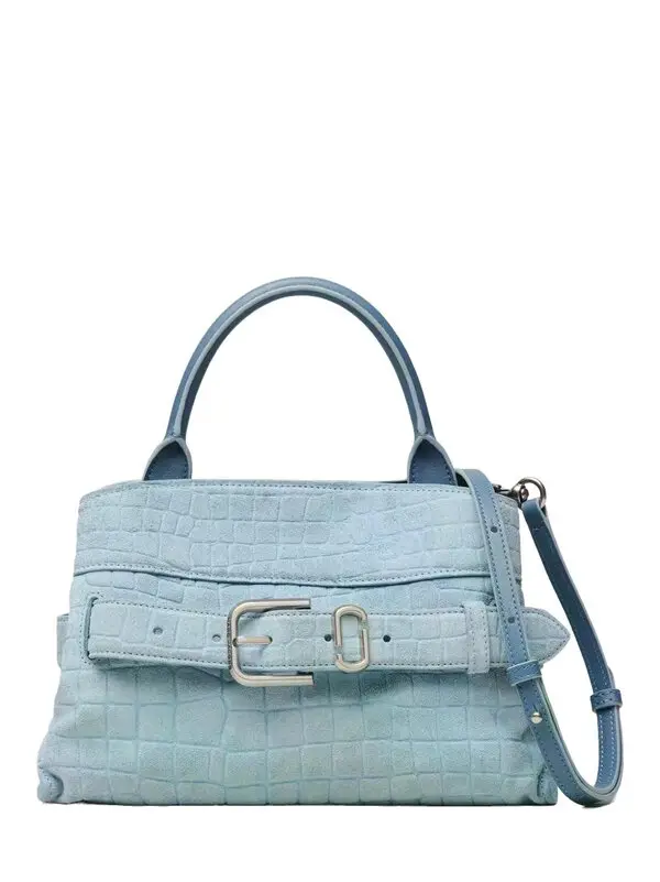Marc Jacobs The Suede Croc Dakota Tote Bag - Blue