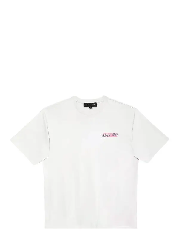 LES BENJAMINS Print Relaxed T-shirt - Grey