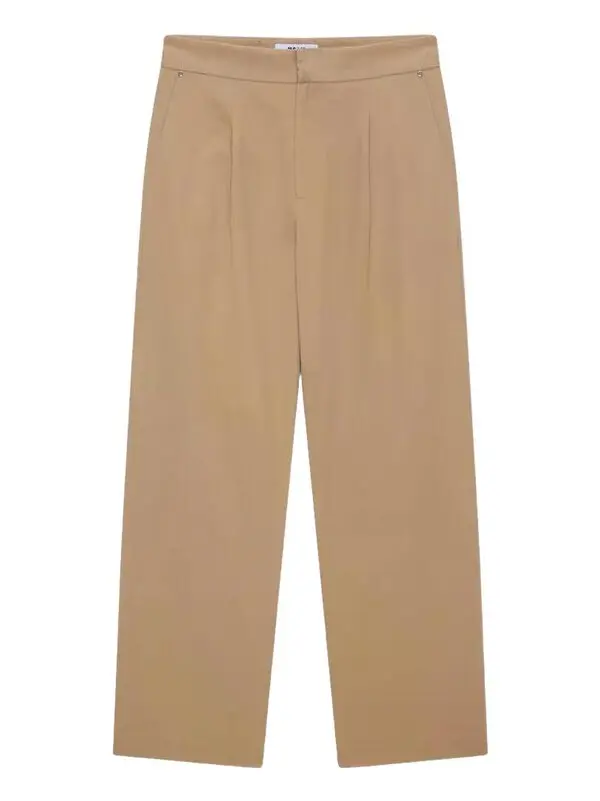 MSGM Pleated Trousers - Brown