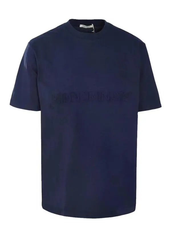 HINNOMINATE Embossed-logo T-shirt - Blue
