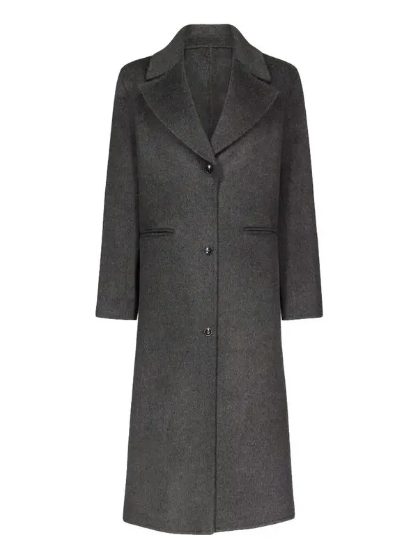 Loulou De Saison Button Coat - Grey