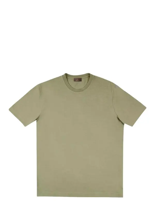ZANONE Crew-neck Short-sleeve T-shirt - Green