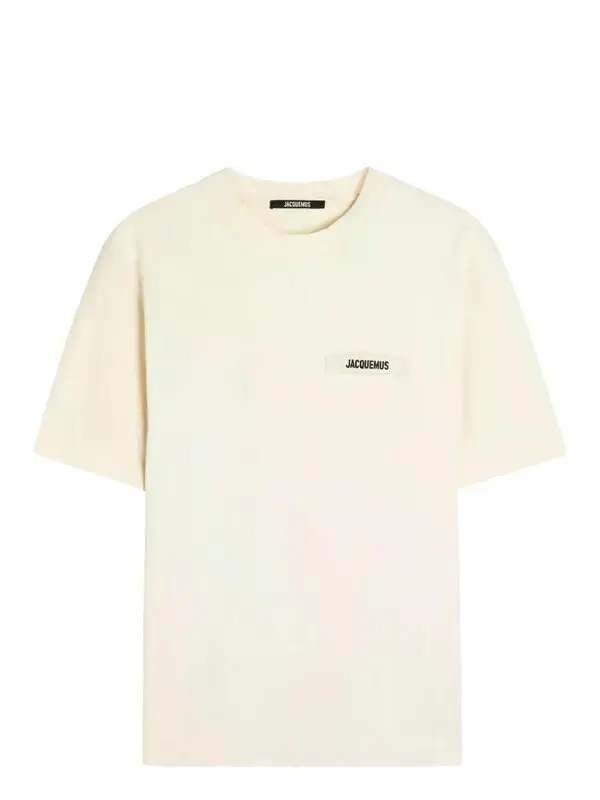 Jacquemus Patch T-shirt - Neutrals